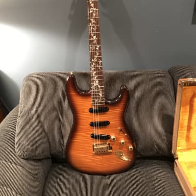 Extremely RARE Vintage 1993 Custom Shop Tree-of-life Fender | Reverb