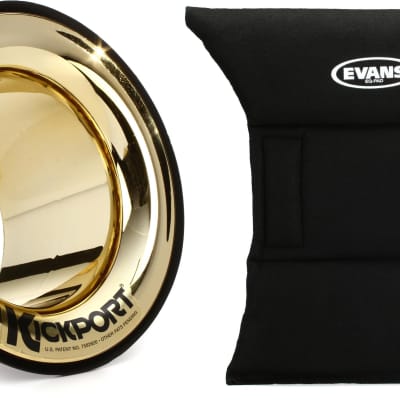 KICKPRO Kick Drum Pillow - Weighted Bundle with Evans EQ Pad | Reverb