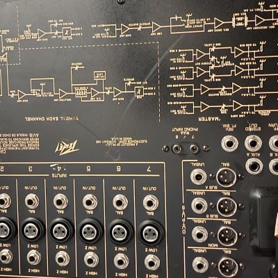 Peavey 701R Vintage Mixer - 1980s - Spring Reverb - RIAA | Reverb