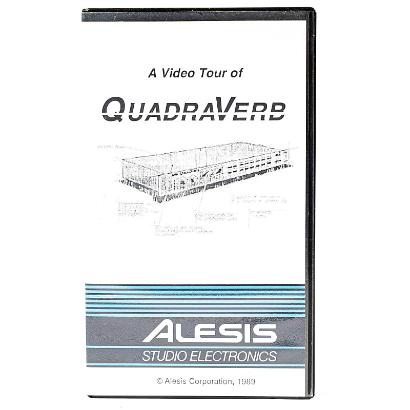 Alesis VHS Video Tour / Manual of The QuadraVerb Effect Unit | Reverb