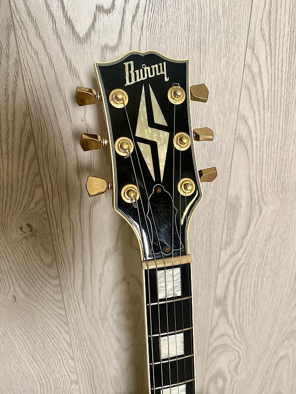 Burny Custom rlc-60 1988 - black | Reverb UK