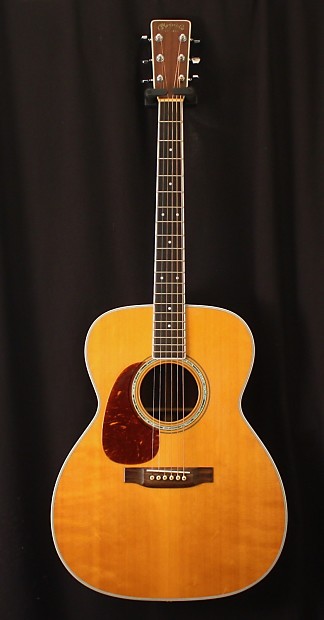 Martin M-38 Left Handed with Electronics 1979 with hard shell | Reverb