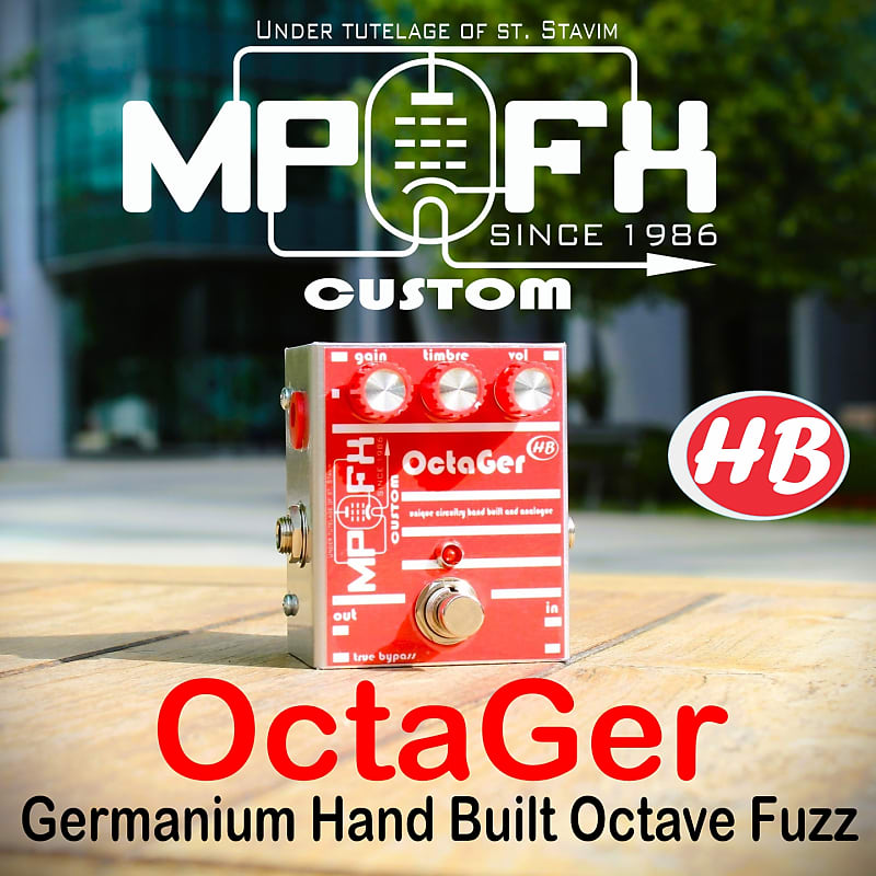 MP Custom FX OcaGer Germanium based unique Octave Fuzz - on | Reverb