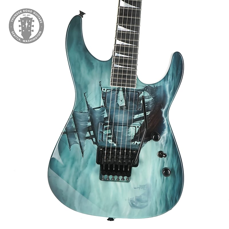 2022 Jackson Custom Shop USA DK1 Dinky "Evil Pirate Ship" Dan | Reverb