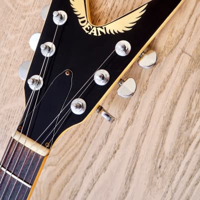 1981 Dean Elite Vintage Electric Guitar White USA-Made | Reverb