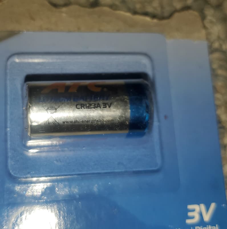 Memory battery 3R123A lithium digital gradw battery for back | Reverb