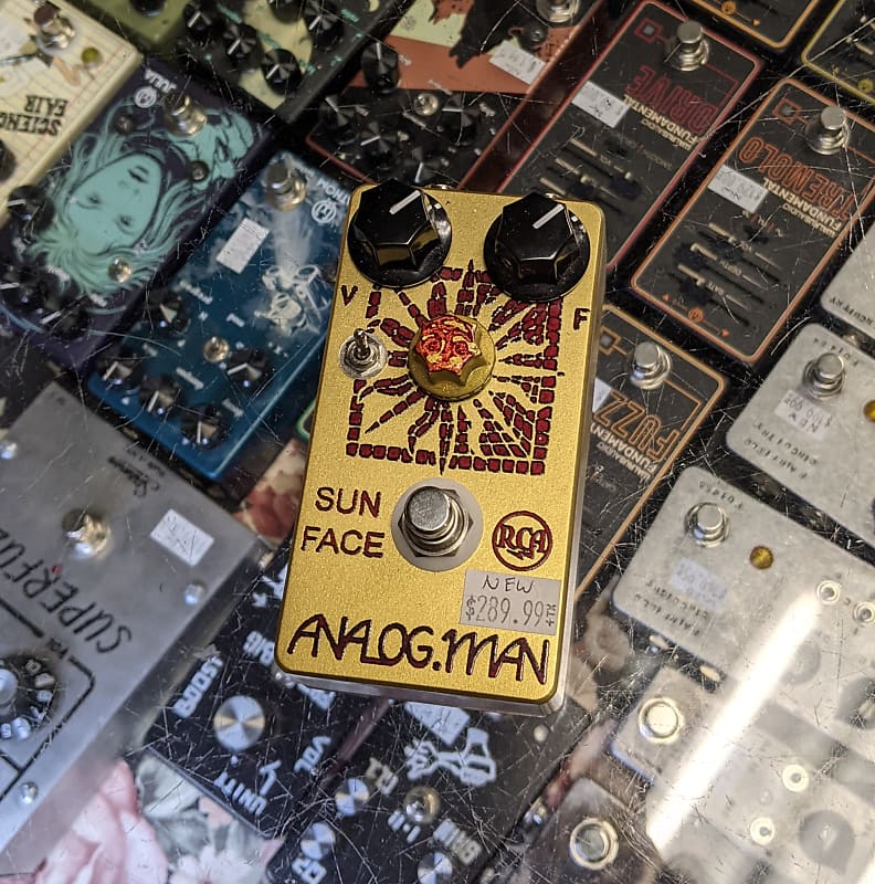 Analogman Sun Face Germanium Fuzz | Reverb