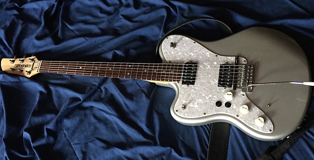 Fernendes Left-Handed Native Pro Silver w/Sustainer & synth | Reverb