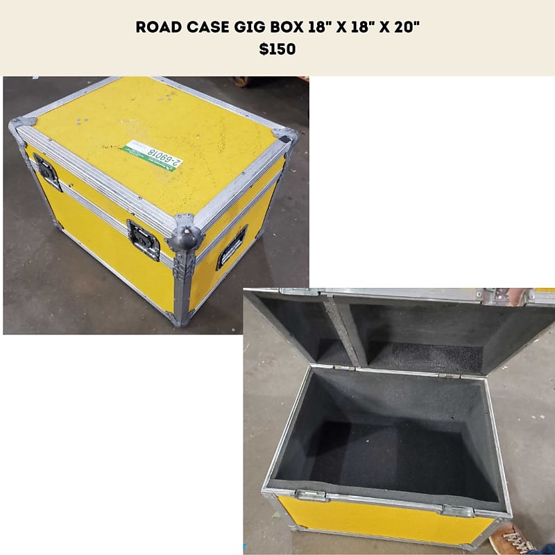 Road Case Gig Box 18" x 18" x 20" | Reverb