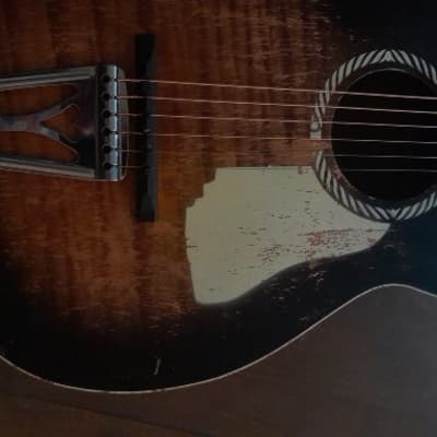 vintage Stella relic restored acoustic guitar 1920-1960 - | Reverb