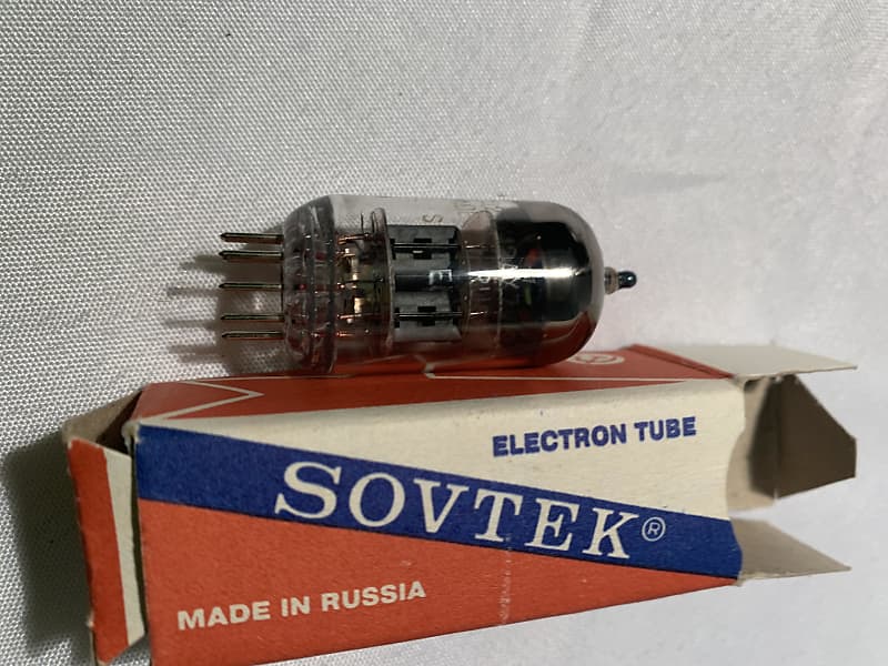 Sovtek 12ax7wb Preamp tubes early 90's - clear | Reverb