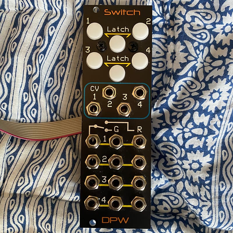DPW Design - SW-1 Quad Bidirectional Switch Eurorack module | Reverb