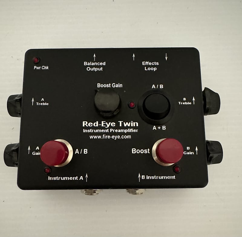 Fire-Eye Red-Eye Twin Preamp | Reverb