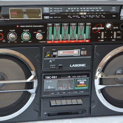 Lasonic TRC-931 1985 - Black | Reverb