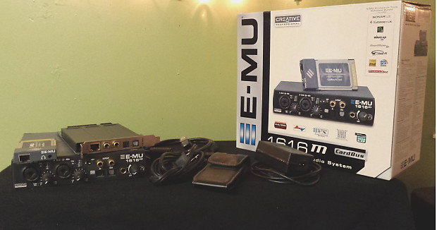 Emu 1616m With Cardbus AND 1212m Daughter Card | Reverb