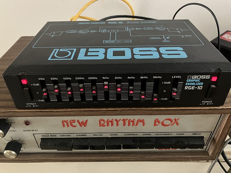 Boss RGE-10 Micro Rack Series Graphic Equalizer 1980s | Reverb Italia