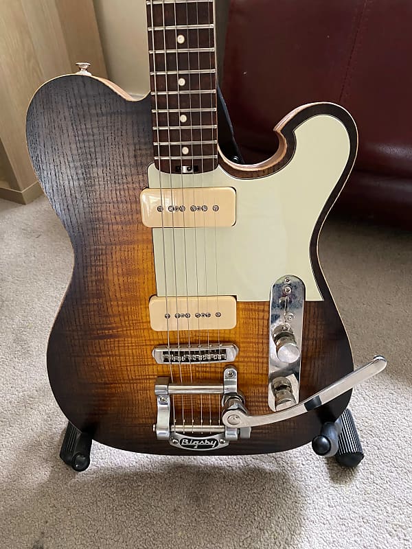 Maybury Guitars T-Style - Chambered, Lindy Frauline P90s, | Reverb