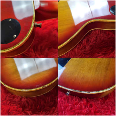 Rare - Aria Pro II LC-800 1977 - Cherry Sunburst - Les | Reverb Canada