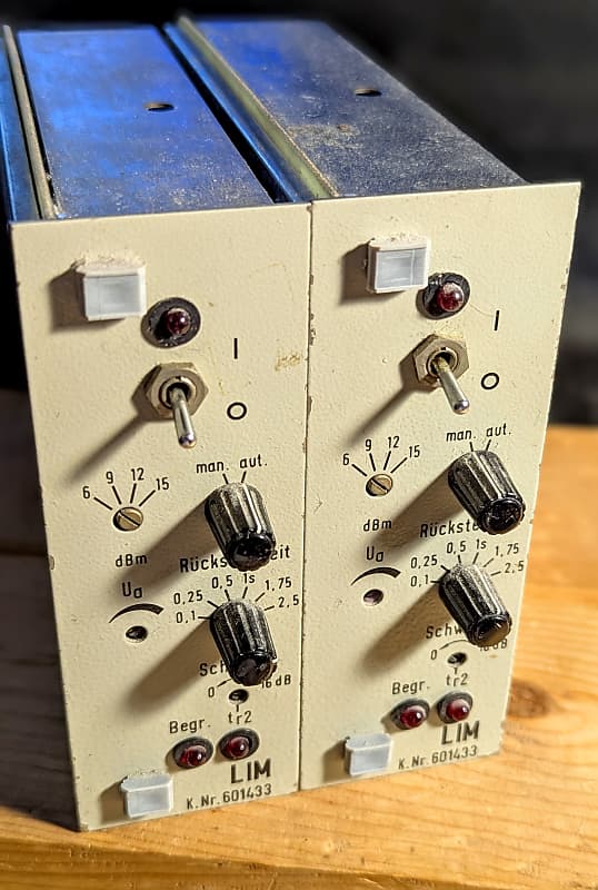 PAIR - Vintage Siemens WSW 601433 compressor limiter modules | Reverb