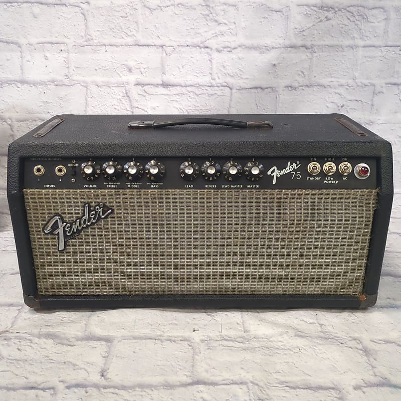 Fender 75 Tube Amp Head | Reverb