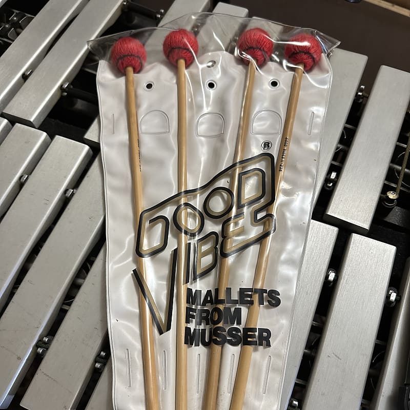 Musser Good Vibes M236 mallets - set of 4- Late 90s - Red | Reverb