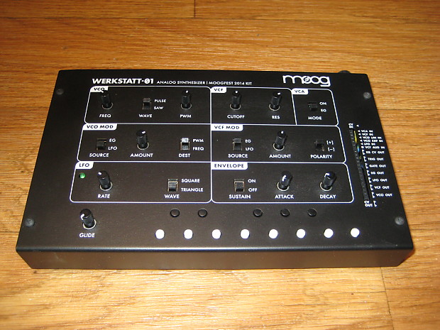 Moog Werkstatt-01 With A Few Useful Mods | Reverb