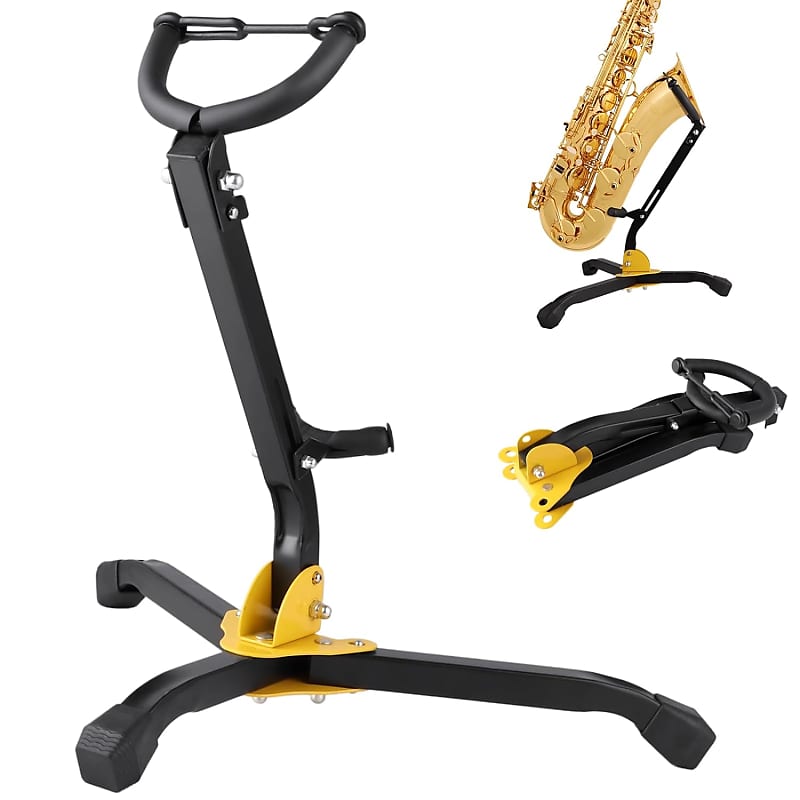 Foldable Saxophone Stand, Adjustable Alto/Tenor Sax Stand | Reverb