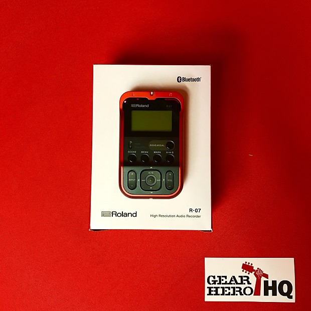 [USED] Roland R-07-RD High Resolution Handheld Field Recorder | Reverb