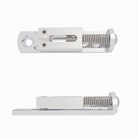 Hipshot Solo - Single Guitar Bridges-Stainless Steel - | Reverb