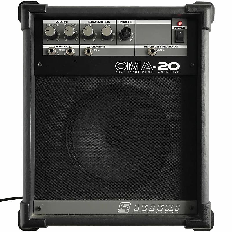 1984 Suzuki OMA-20 Omnichord System Two Dual Input Power | Reverb