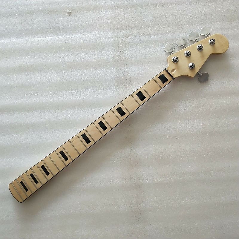 20 Frets Maple Wood 5 String Bass Guitar Neck | Reverb UK