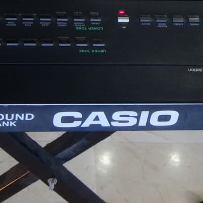 Casio DM-100 Rare Vintage Double-Decker Sampler Keyboard | Reverb