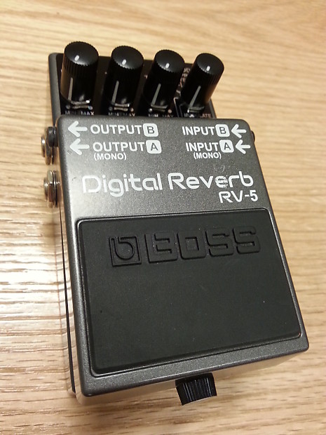 Boss RV-5 Reverb Guitar Effects Pedal Stompbox | Reverb