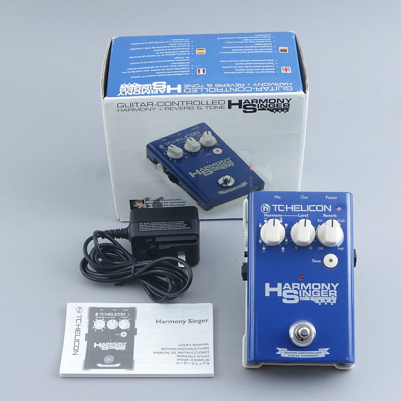 TC Helicon Harmony Singer Vocal Effects Pedal P-24204 | Reverb