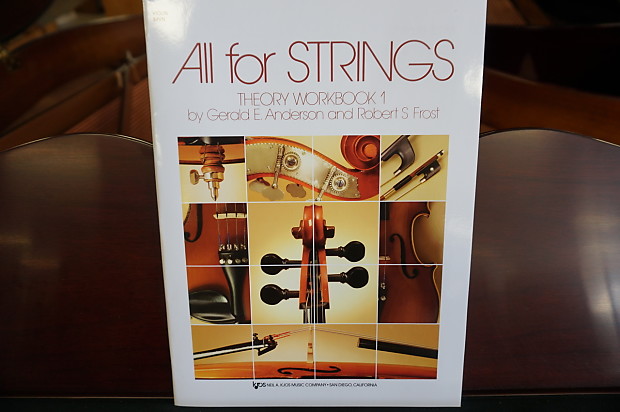 All For Strings Theory Workbook 1 Violin | Reverb