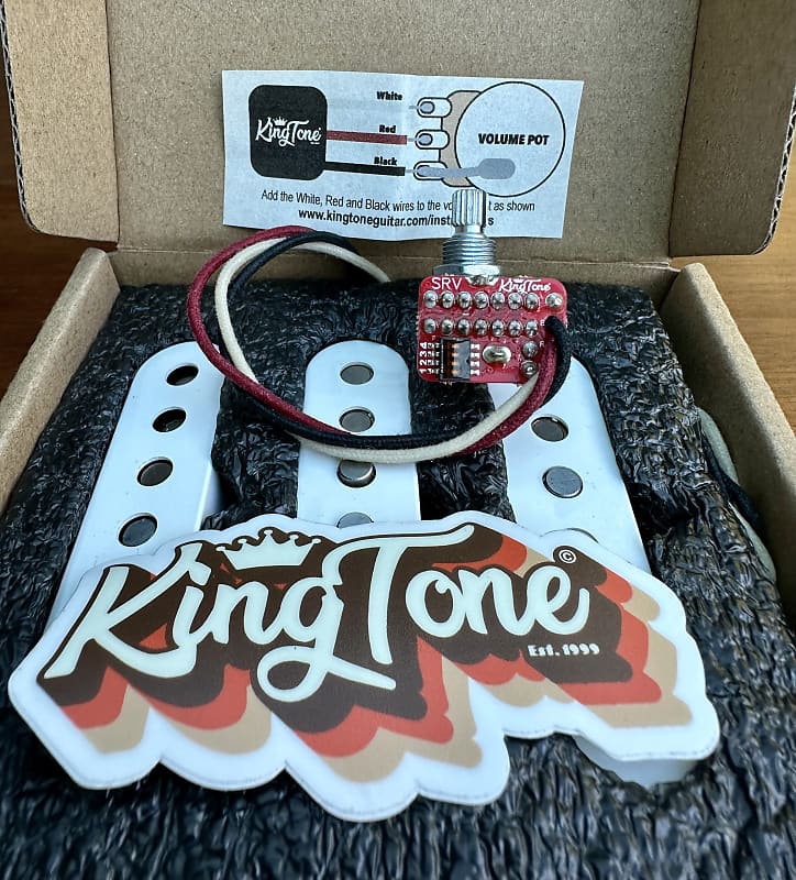 King Tone Guitar Bluebird J1 Pickups & SRV King Tone | Reverb Canada