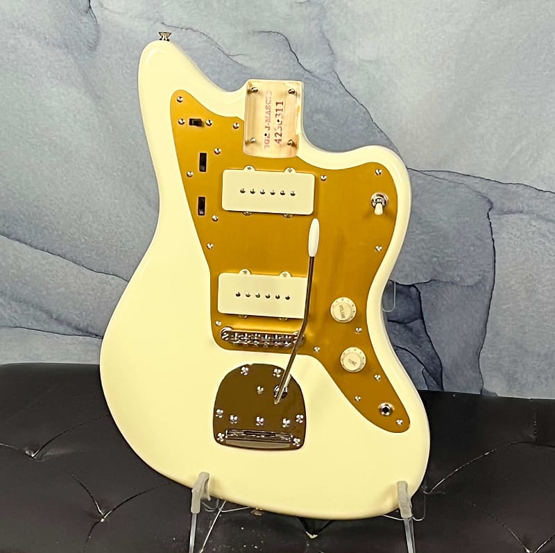 Squier Loaded J Mascis Signature Jazzmaster Body Olympic | Reverb