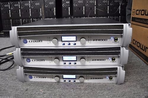Crown iTech 4000 Professional Power Amplifier w/ Original | Reverb