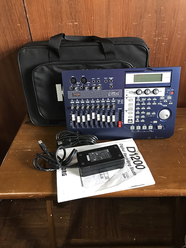 Korg D1200MKII 12-Track Digital Recorder w/ bag, power supply | Reverb