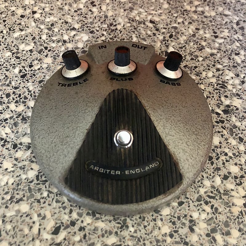 Dallas Arbiter Treble Bass Face 1960s - Silver | Reverb