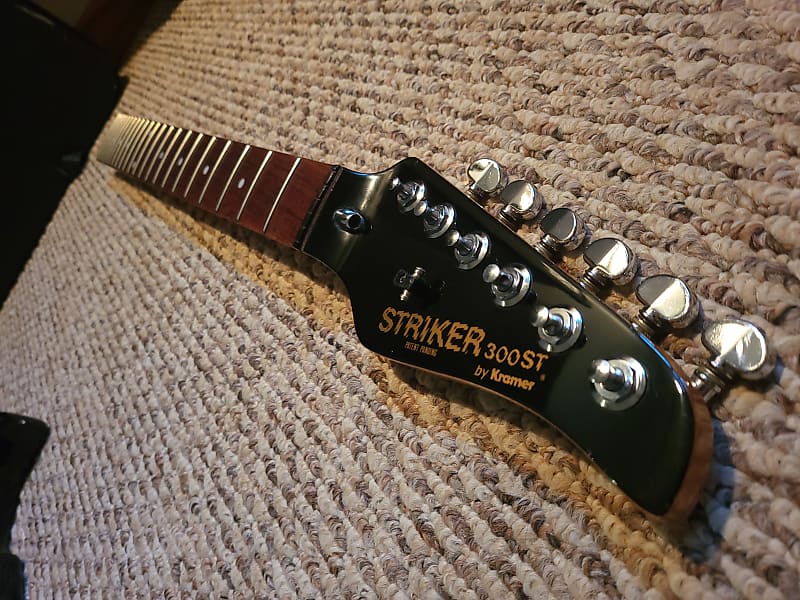 1980s Kramer Striker 300st Neck - Loaded w/ Grover Tuners & | Reverb