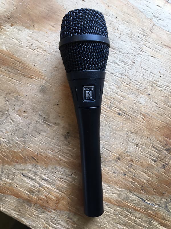Shure SM85 mid 90's - Black | Reverb