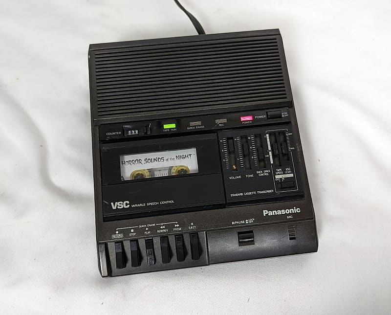 Panasonic RR-830 Desktop Cassette Transcriber / Recorder | Reverb