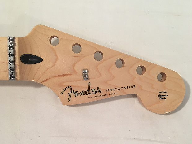 2013 Fender Stratocaster Maple Neck LSR Roller Nut 21 Frets | Reverb
