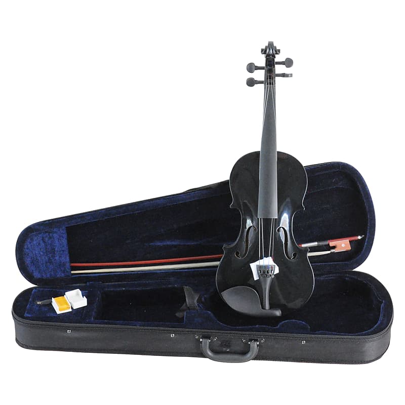 Aileen Music VG-001 Black - ¾ Size Student Violin - Strings | Reverb