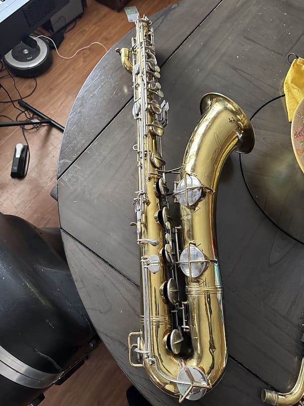 1958 Conn 12M “Naked Lady” Baritone Saxophone | Reverb