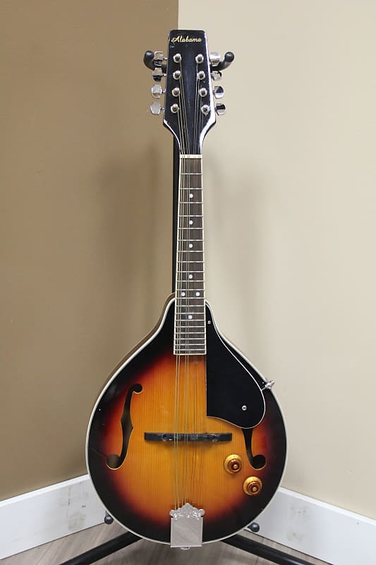 Alabama ALM20E A Style Acoustic-Electric Mandolin Tobacco | Reverb