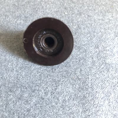 Daka Ware Radio Pointer Knob 1950-1970 - Dark Brown | Reverb