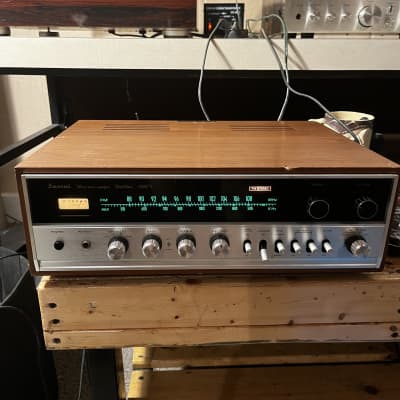 Sansui QS500 1971 - Walnut Quad Stereo Receiver | Reverb