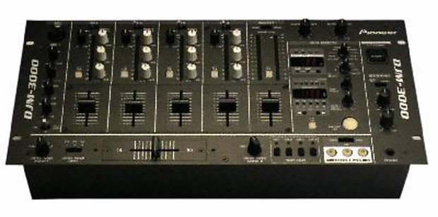 Pioneer DJM-3000 Mixer 2001 Gunmetal Grey - 19" Rack Mount - | Reverb